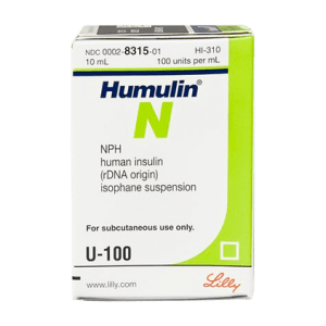 Humulin N, 100 units/mL - 10 mL Vial – National Pharmacy Helper