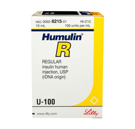 Humulin R, 100 units/mL - 10 mL Vial – National Pharmacy Helper